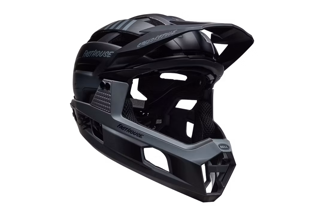 Casca Full Face Bell Super Air R Spherical Fasthouse Black | StoneFeet