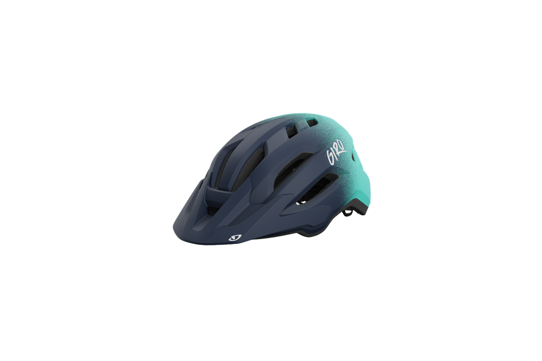 Casca Copii Giro Fixture II Mips Midnight Blue Screaming Teal Fade ...